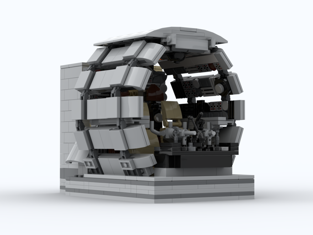 LEGO MOC Falcon Cockpit by chrisn48 | Rebrickable - Build with LEGO