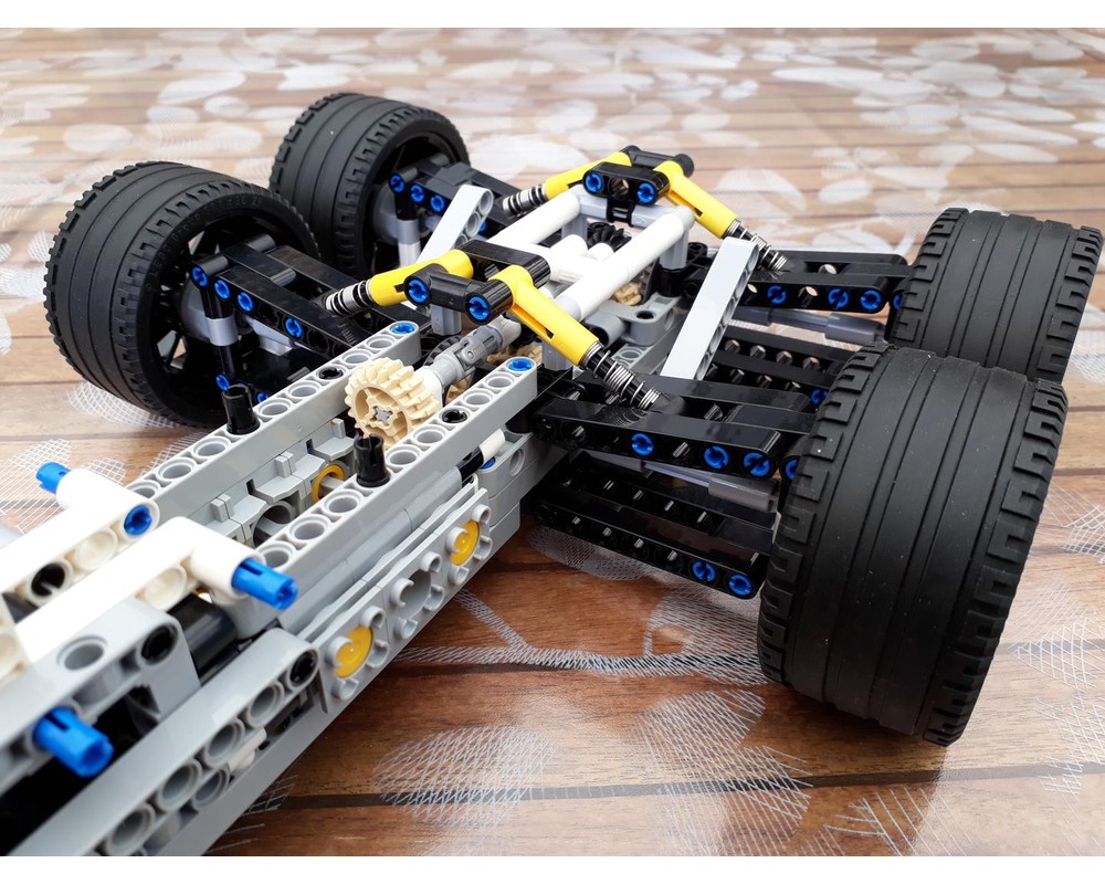 LEGO MOC F1 six wheeler by EricMunsters | Rebrickable - Build with LEGO
