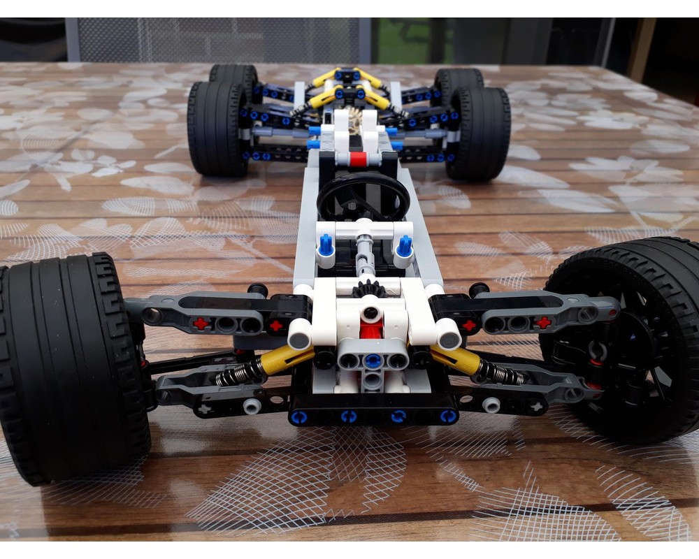 LEGO MOC F1 six wheeler by EricMunsters | Rebrickable - Build with LEGO