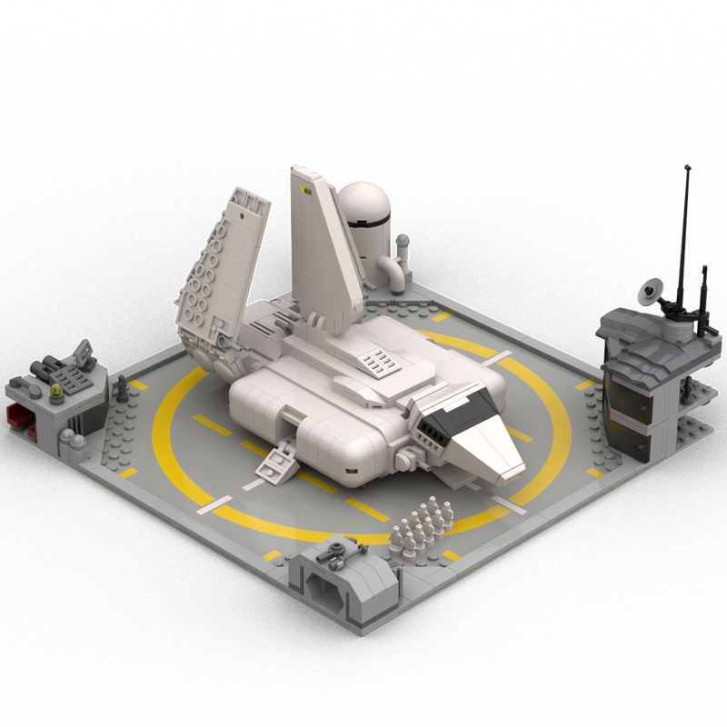 LEGO MOC Imperial Landing Craft (Nanofigure scale) by Xigphir ...