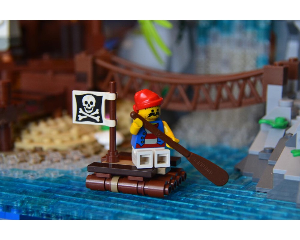 LEGO MOC Castaway Raft by CaptainDarkNStormy | Rebrickable - Build with ...