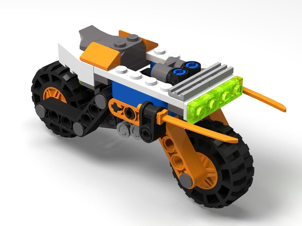 LEGO MOC Cole's Digi-Bike by Macharius | Rebrickable - Build with LEGO