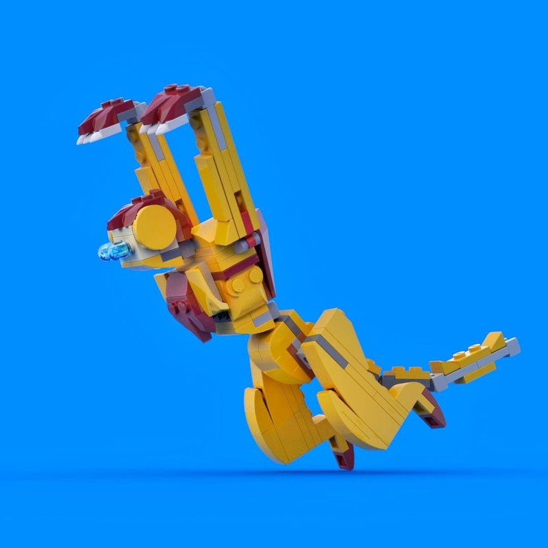 LEGO MOC Gibbon Monkey by bbchai | Rebrickable - Build with LEGO