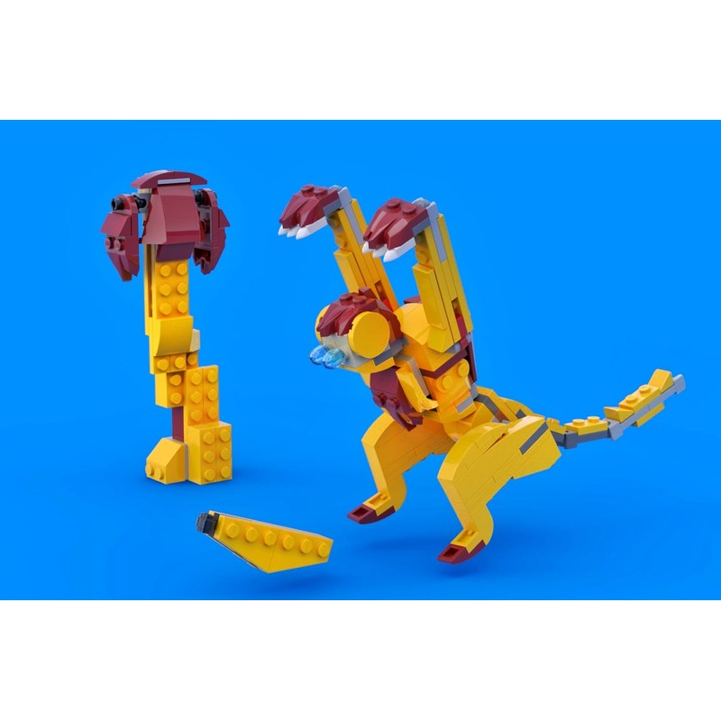 LEGO MOC Gibbon Monkey by bbchai | Rebrickable - Build with LEGO