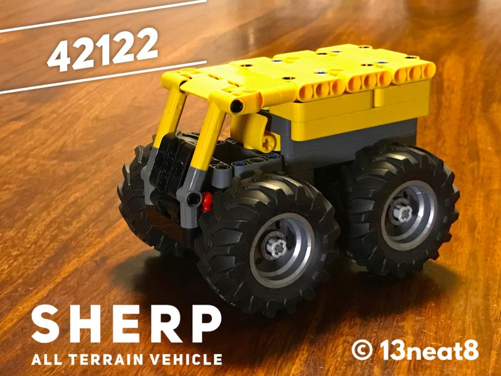 LEGO MOC 42122 SHERP ATV by 13neat8 | Rebrickable - Build with LEGO