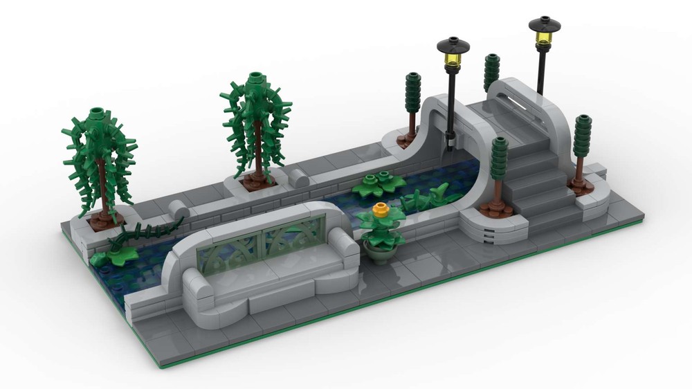 LEGO MOC Modular Canal 01 by brickdesigned_germany | Rebrickable ...