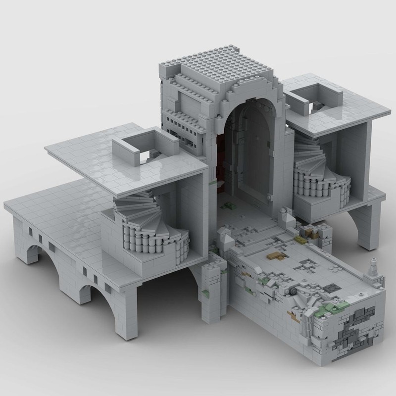 LEGO MOC Finwër Castle by Sodoshi | Rebrickable - Build with LEGO