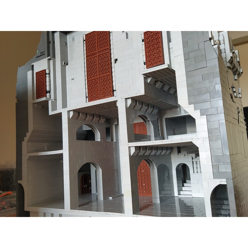 LEGO MOC Finwër Castle by Sodoshi | Rebrickable - Build with LEGO