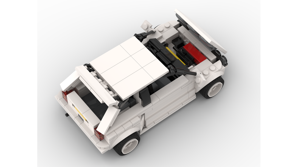 LEGO MOC Lancia Delta Integrale by Juri_lego | Rebrickable - Build with ...