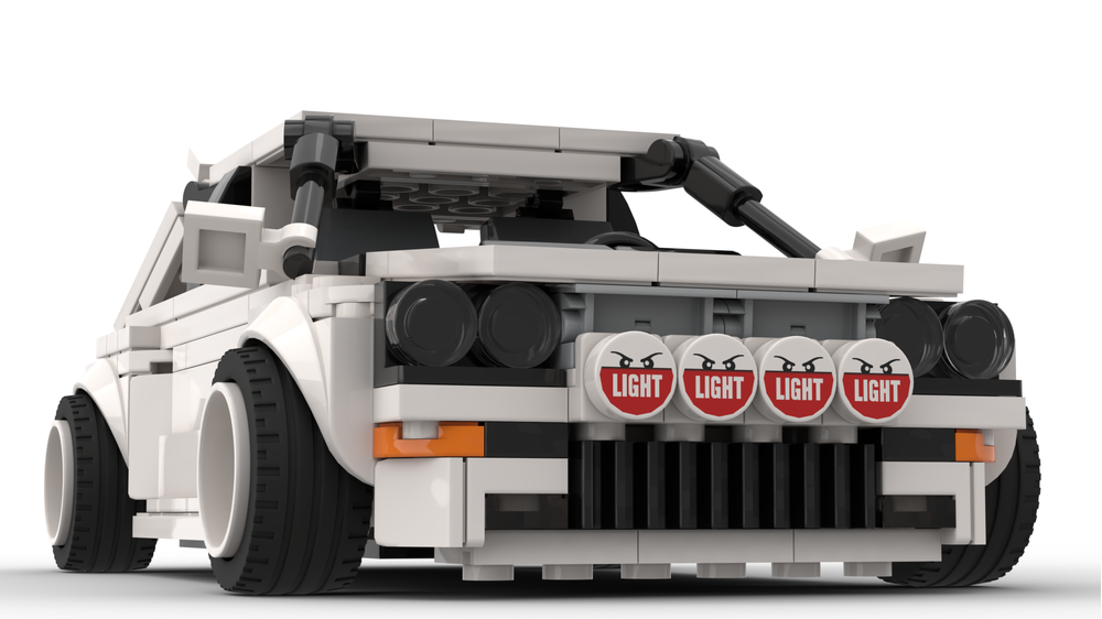 LEGO MOC Lancia Delta Integrale by Juri_lego | Rebrickable - Build with ...