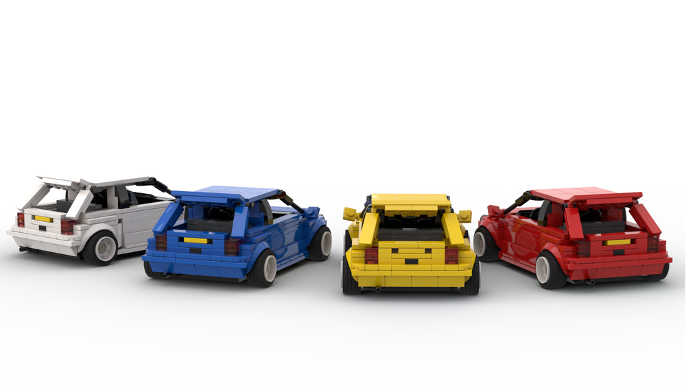 LEGO MOC Lancia Delta Integrale by Juri_lego | Rebrickable - Build with ...