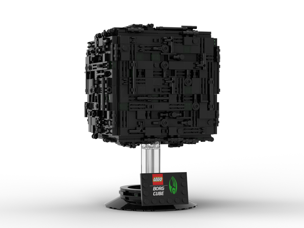 LEGO MOC B0RG Cube by Jeffy-O | Rebrickable - Build with LEGO