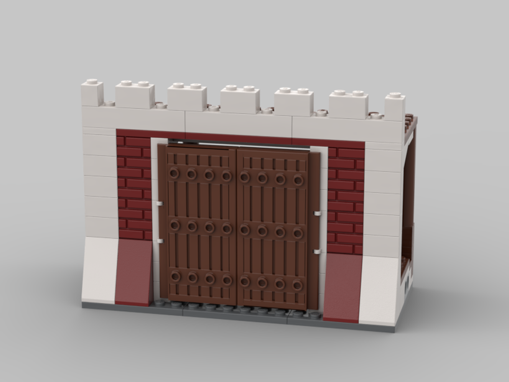 LEGO MOC Modular fort by HarryBerning | Rebrickable - Build with LEGO