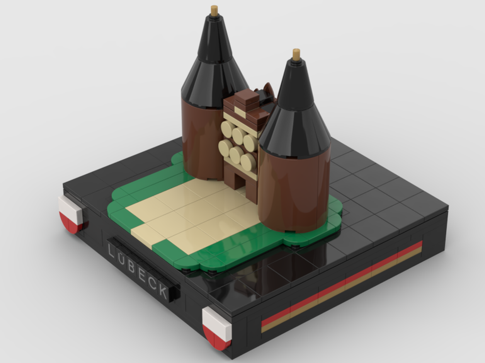 LEGO MOC Holstentor (Luebeck, Germany) by Brick Kaiser | Rebrickable ...