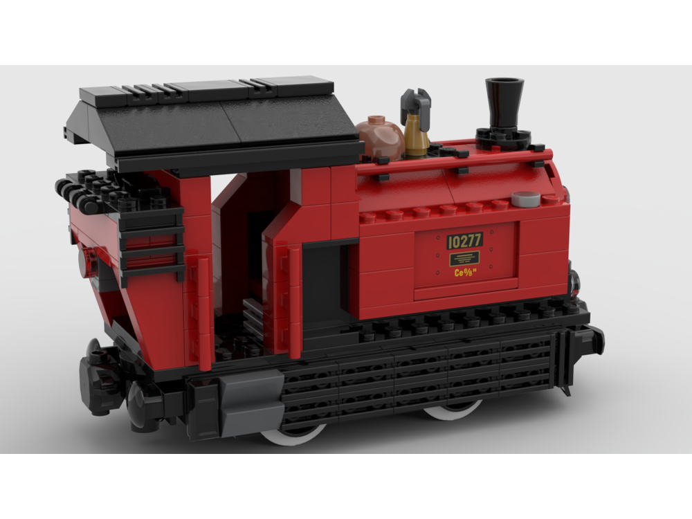 LEGO MOC 0-4-0 Pannier Tank Engine by Rocket Racer318 | Rebrickable ...