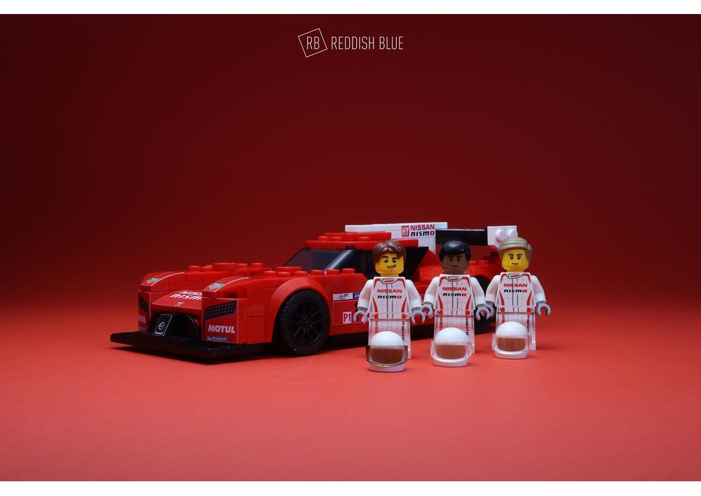 LEGO MOC Nissan GT-R LM Nismo LMP1 by Reddish Blue | Rebrickable ...