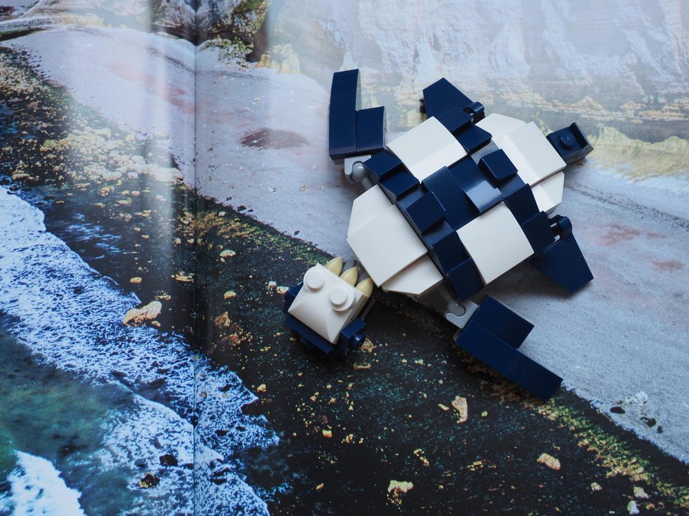LEGO MOC-71358 Soric, the sea turtle by Kilian10 | Rebrickable - Build ...