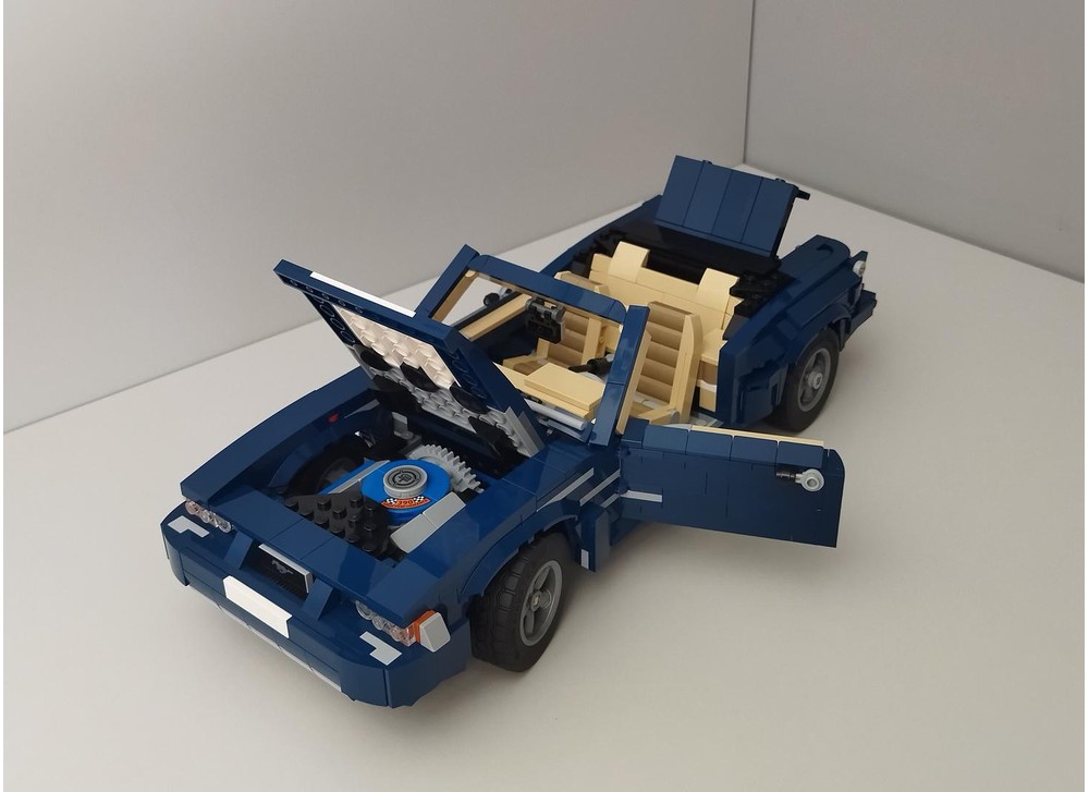 LEGO MOC 10265 Ford Mustang by Kirvet | Rebrickable - Build with LEGO