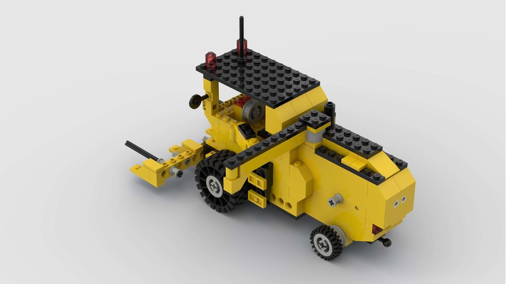 LEGO MOC 744 combine harvester by banati68 | Rebrickable - Build with LEGO