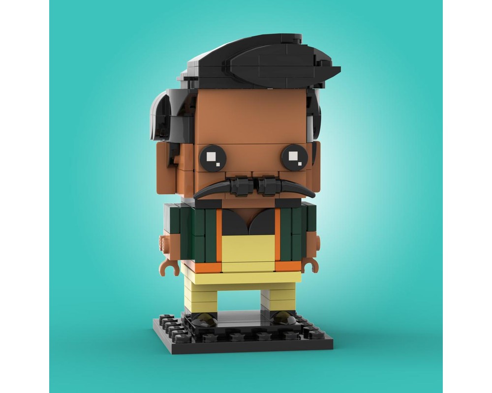 LEGO MOC Apu The Simpsons by custominstructions | Rebrickable - Build ...