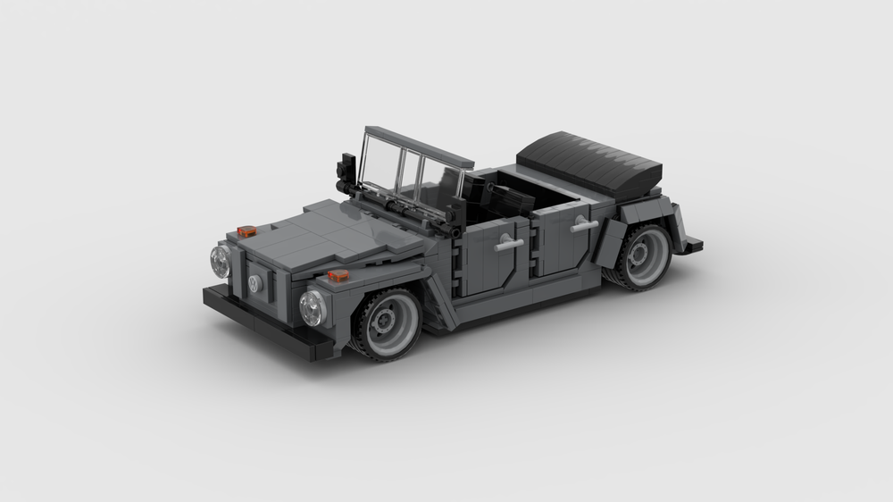 LEGO MOC VW Typ 181 / Volkswagen Thing Dark Bluish Gray by Brixxbert ...