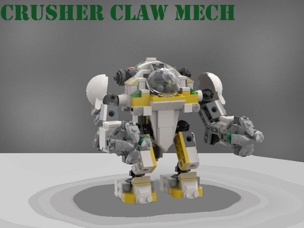 Lego Moc Crusher Claw Mech By Omegabricks Rebrickable Build With Lego