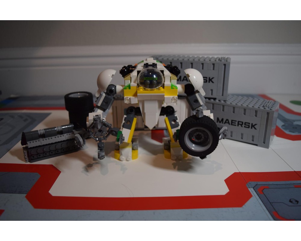 LEGO MOC Crusher Claw Mech by Omega_Bricks | Rebrickable - Build with LEGO