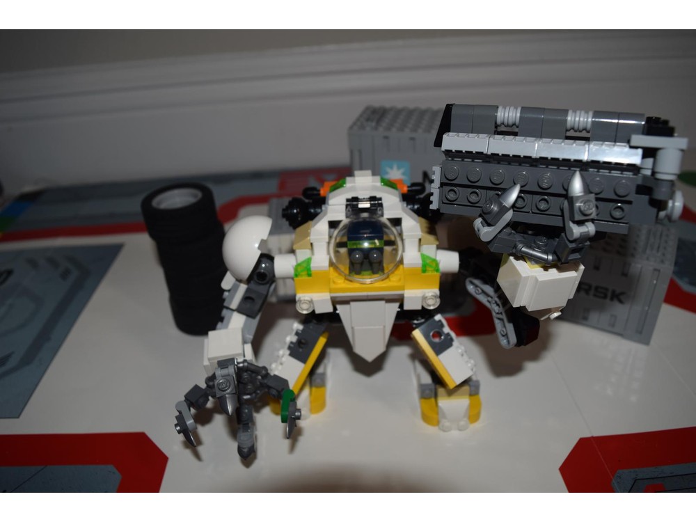 LEGO MOC Crusher Claw Mech by Omega_Bricks | Rebrickable - Build with LEGO