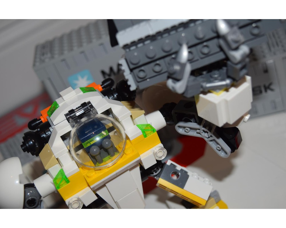 LEGO MOC Crusher Claw Mech by Omega_Bricks | Rebrickable - Build with LEGO