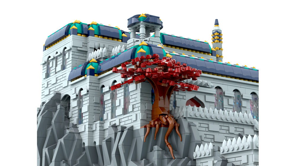 LEGO MOC Oriental Palace by brickgloria | Rebrickable - Build with LEGO