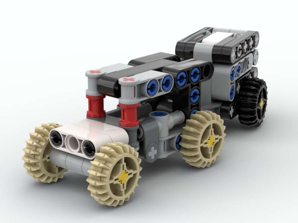 Lego Moc Car With Trailer By Philtech Rebrickable Build With Lego
