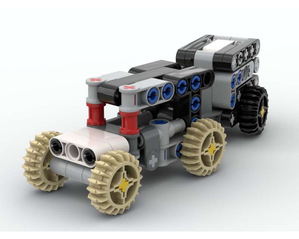 LEGO MOC CAR WITH TRAILER by Philtech | Rebrickable - Build with LEGO