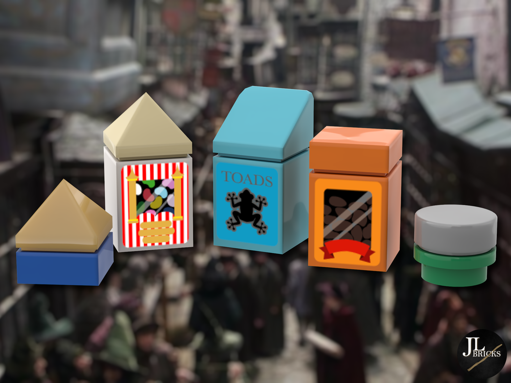 LEGO MOC Sugarplum’s Sweet Shop & Mr Mullpepper’s Apothecary by JL ...