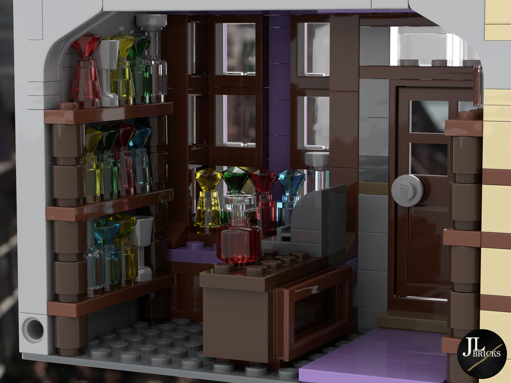 LEGO MOC Sugarplum’s Sweet Shop & Mr Mullpepper’s Apothecary by JL ...