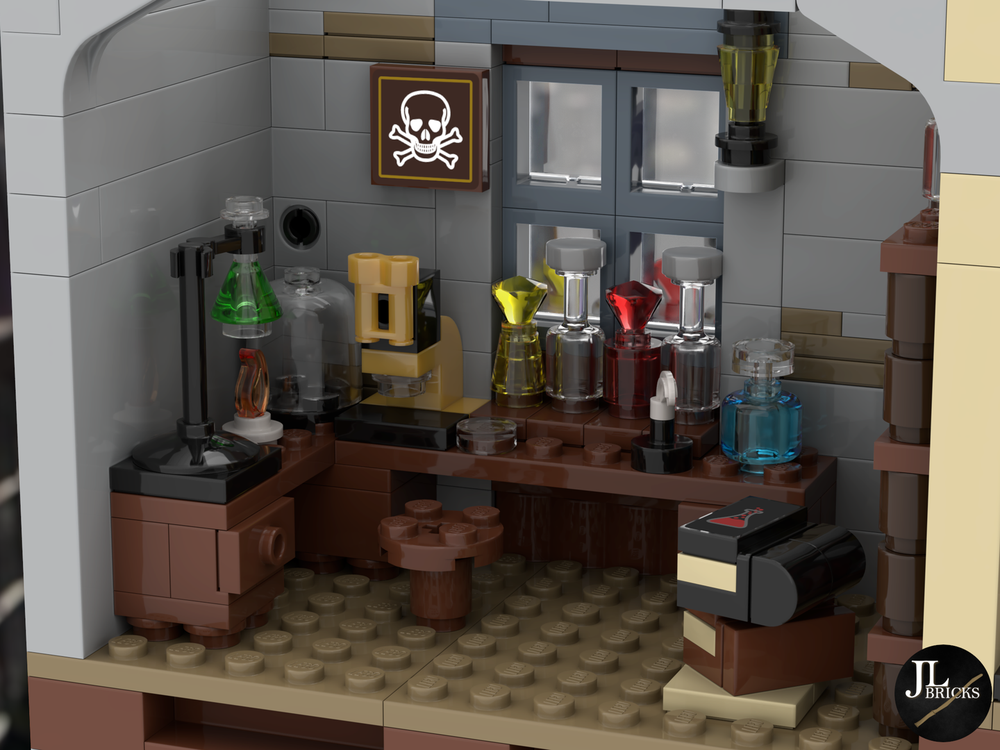 LEGO MOC Sugarplum’s Sweet Shop & Mr Mullpepper’s Apothecary by JL ...