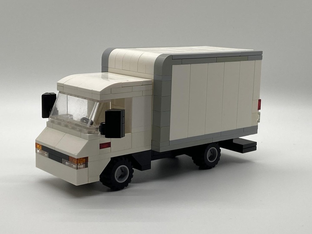 LEGO MOC Medium Box Truck by Brick Studs | Rebrickable - Build with LEGO