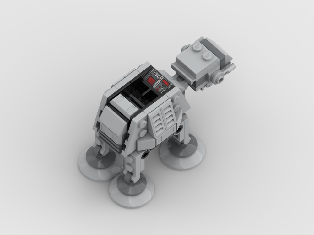 LEGO MOC 75298 AT-AT Microfighter MOD by Toxovolist | Rebrickable ...