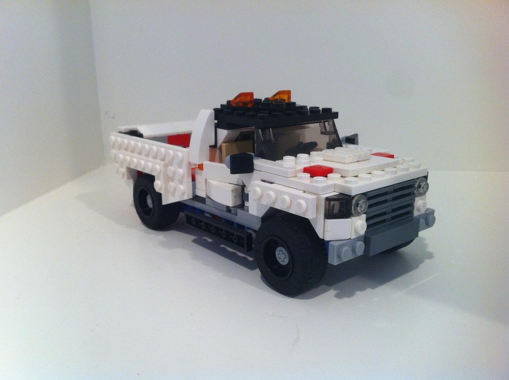 LEGO MOC-7144 31006 Ford F350 by Turbo8702 | Rebrickable - Build with LEGO