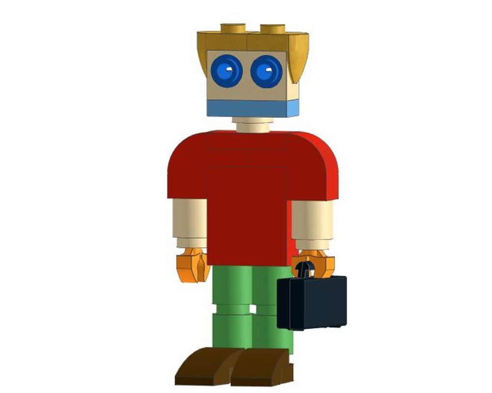 LEGO MOC Pandemic Businessman by AKM-Sky | Rebrickable - Build with LEGO