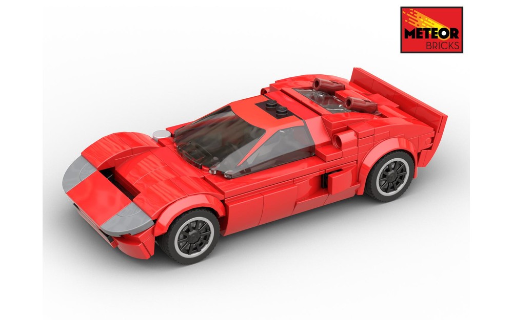 LEGO MOC 1966 Ford GT40 MKII by meteorbricks | Rebrickable - Build with ...
