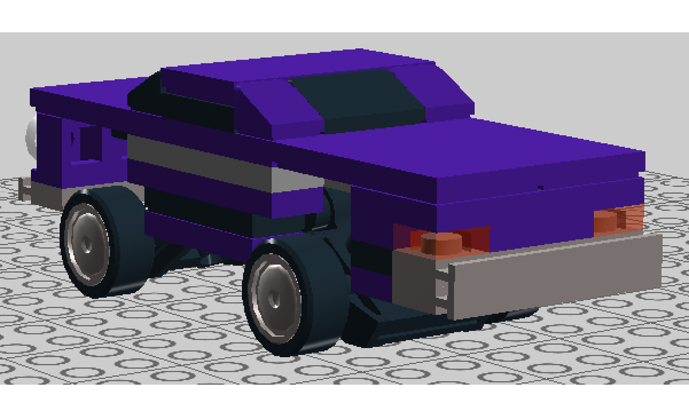 LEGO MOC 1967 Chevrolet Impala Lowrider by HATNAN | Rebrickable - Build ...