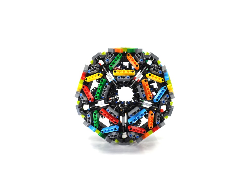 LEGO MOC Regular Isocahedron by xilanium | Rebrickable - Build with LEGO