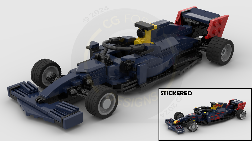 LEGO MOC F1 Red Bull Racing RB16B by CGForceDesigns | Rebrickable ...
