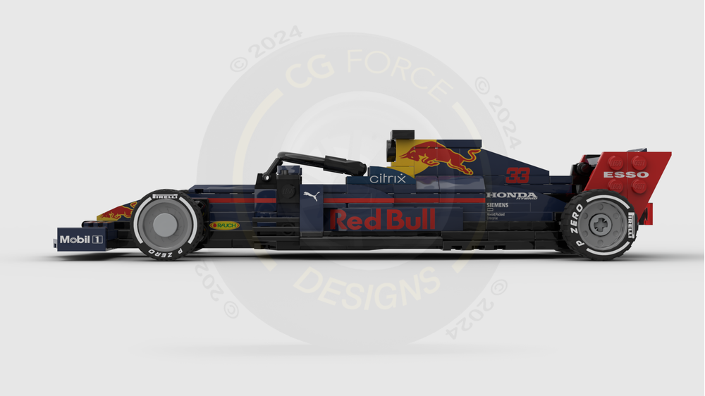 LEGO MOC F1 Red Bull Racing RB16B by CGForceDesigns | Rebrickable ...