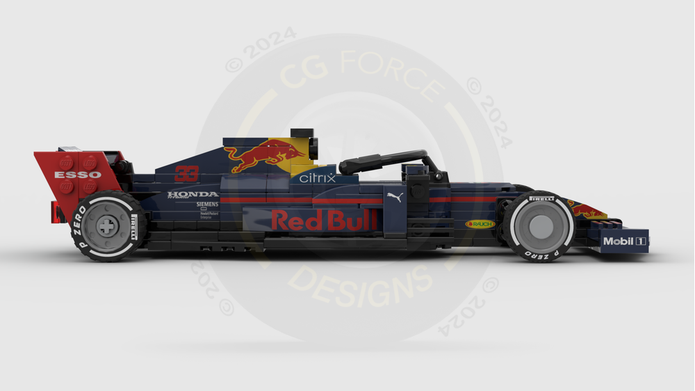 LEGO MOC F1 Red Bull Racing RB16B by CGForceDesigns | Rebrickable ...