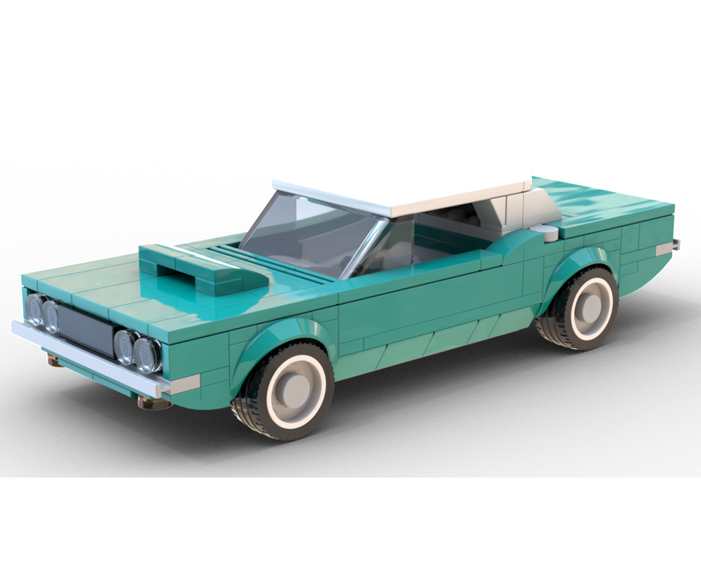 LEGO MOC 383 Plymouth Road Runner by Artifice | Rebrickable - Build ...