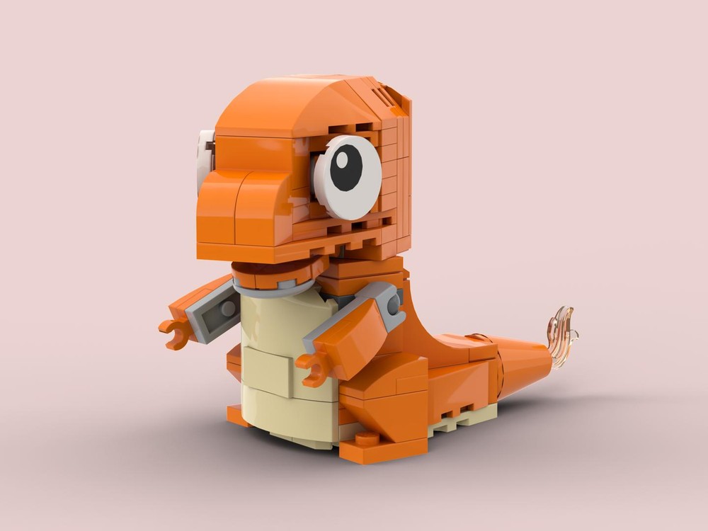 LEGO MOC Charmander by Mith77 | Rebrickable - Build with LEGO