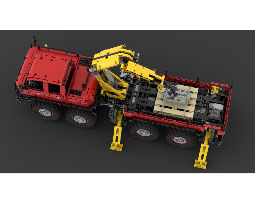 LEGO MOC 8x8 Articulated Truck (Enhanced Edition) by Nico71 ...