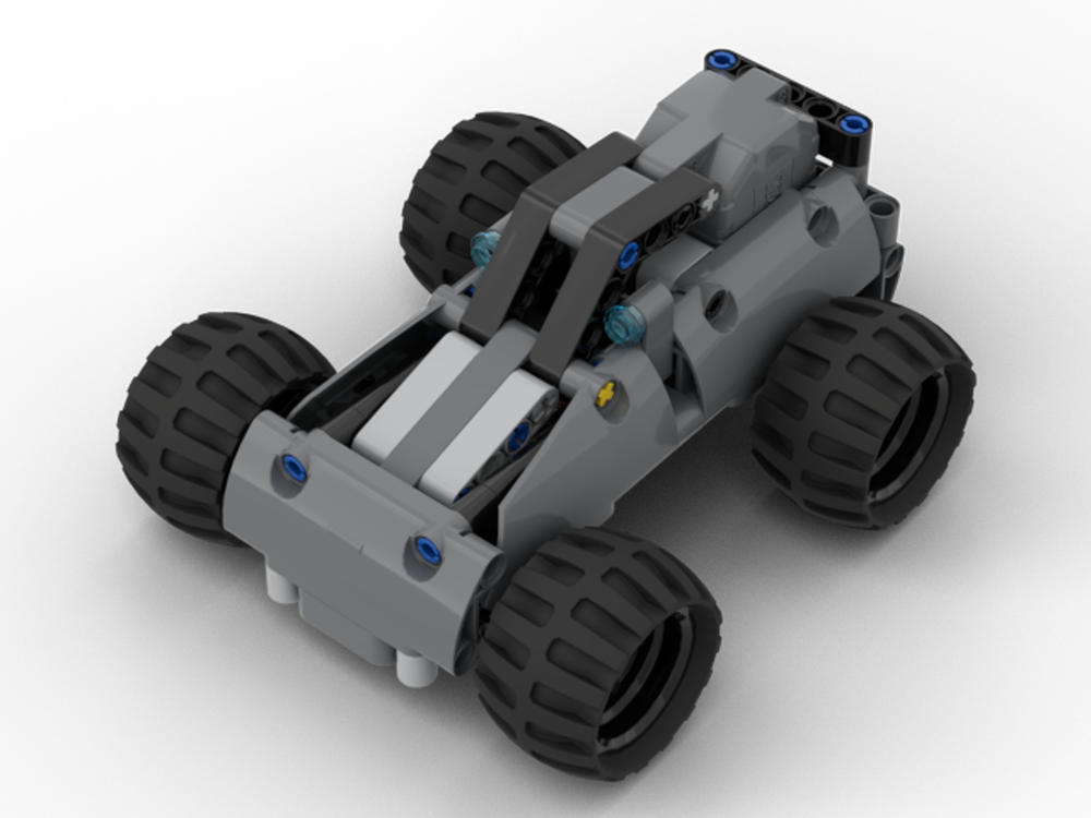 LEGO MOC Wheelie machine - 42090C model by kostq | Rebrickable - Build ...