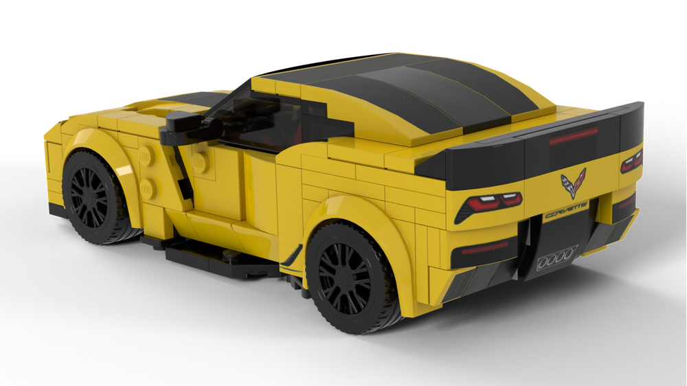 LEGO MOC Chevrolet Corvette Z06 (C7) by BrickBuiltRacers | Rebrickable ...